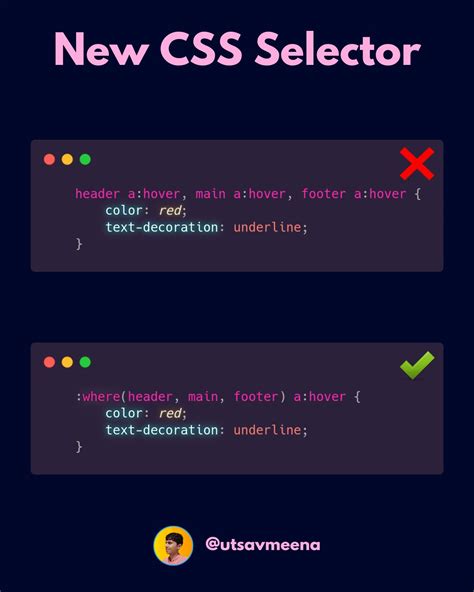 💡 Css Tip Simplify Your Selectors With Where Are You Repeating