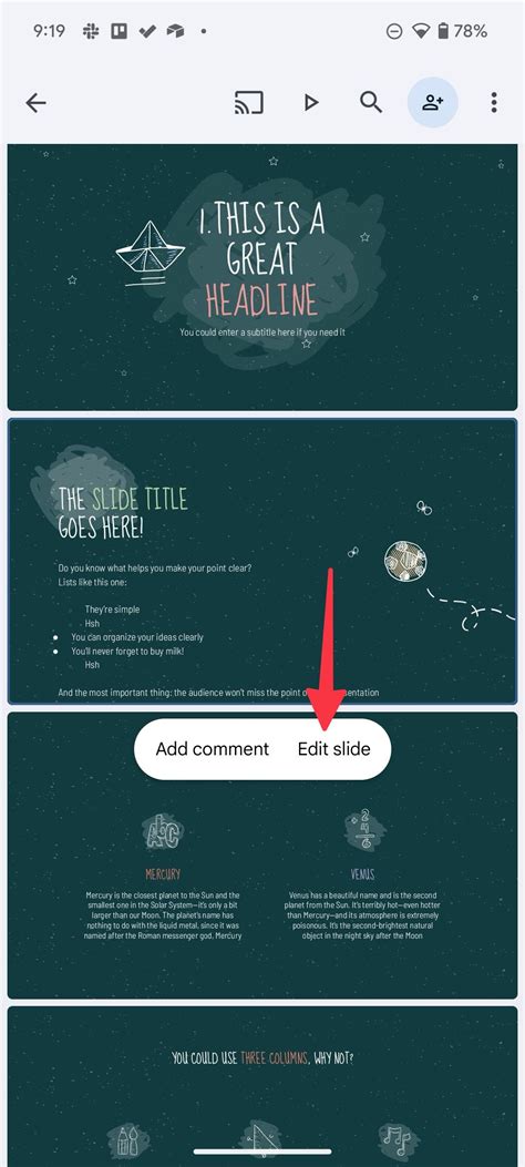 Google Slides How To Add Bullet Points To Your Presentation