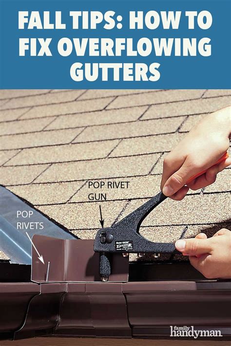 How To Fix Overflowing Gutters Overflowing Gutters Gutters Overflowing