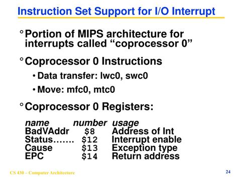 Ppt Cs 430 Computer Architecture Inputoutput Polling And Interrupts Powerpoint