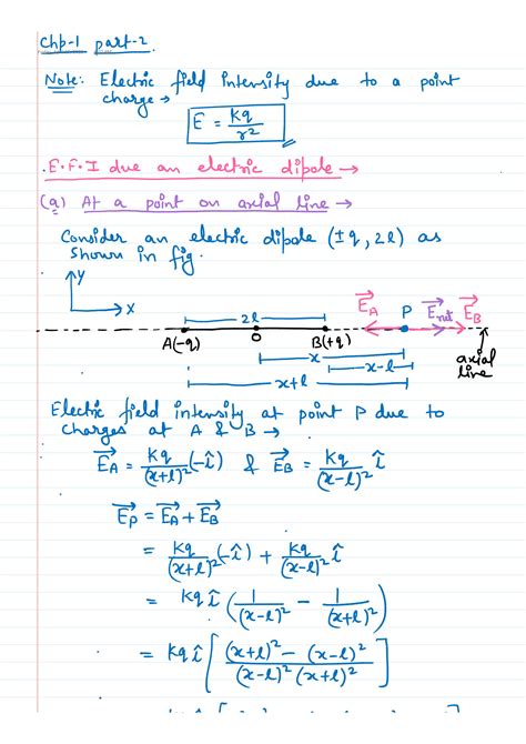 SOLUTION Chp Electrostatics Part Physics Studypool