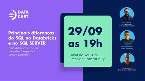 Data Cast Principais Diferenças Do Sql No Databrics E No Sql Server