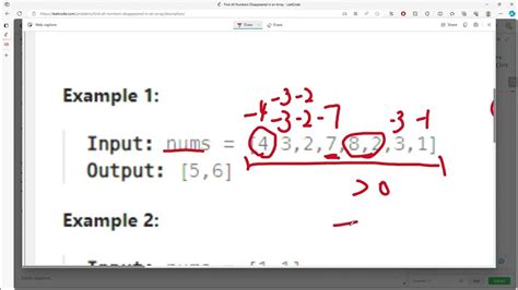 Leetcode 448 Find All Numbers Disappeared In An Array Array Java Youtube