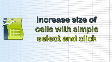 How To Increase The Size Of Many Cells With Overlapping Text All At Once Open Office 4 YouTube