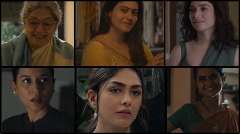 Lust Stories Teaser Neena Gupta Kajol Mrunal Thakur Amruta Subhash Tamannaah Bhatia And