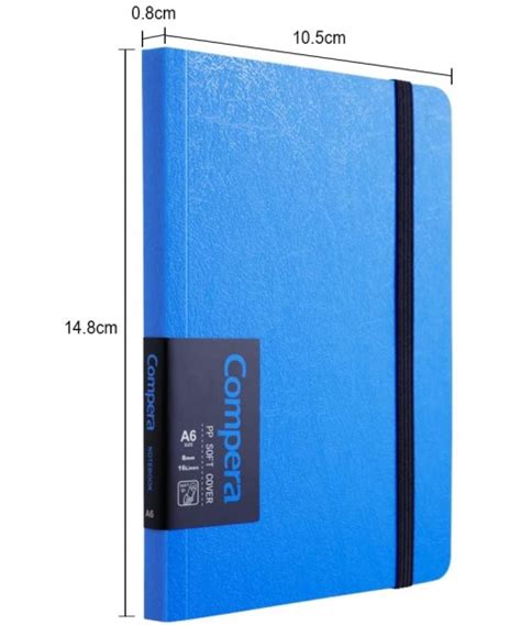 Notebook A6 Ruled W Elastic Comix Compera Halim Online