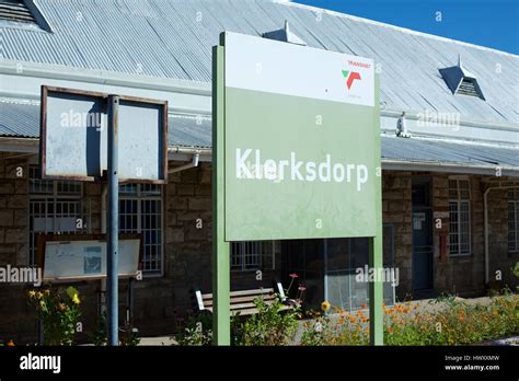 Klerksdorp Station North West South Africa Stock Photo Alamy