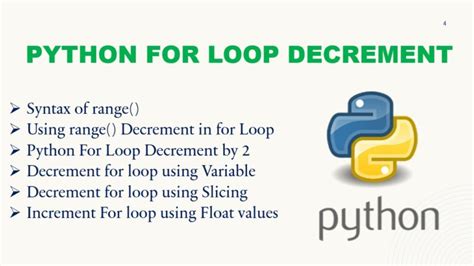 Perform For Loop Decrement In Python Spark By {examples}