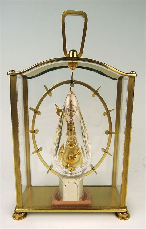 Rare Jaeger Lecoultre Skeleton Clock