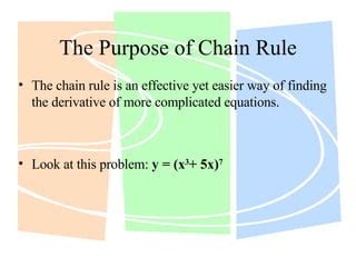 Chain Rule PPT Physics Science