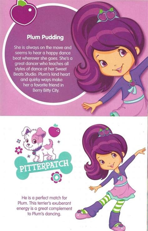 Plum Pudding Strawberry Shortcake Characters Strawberry Shortcake