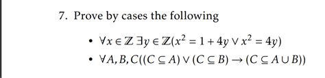 Solved Prove By Cases The Following Chegg