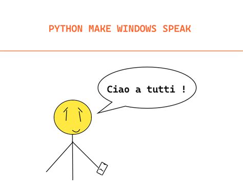 Make Windows Speak With Python Python Programming