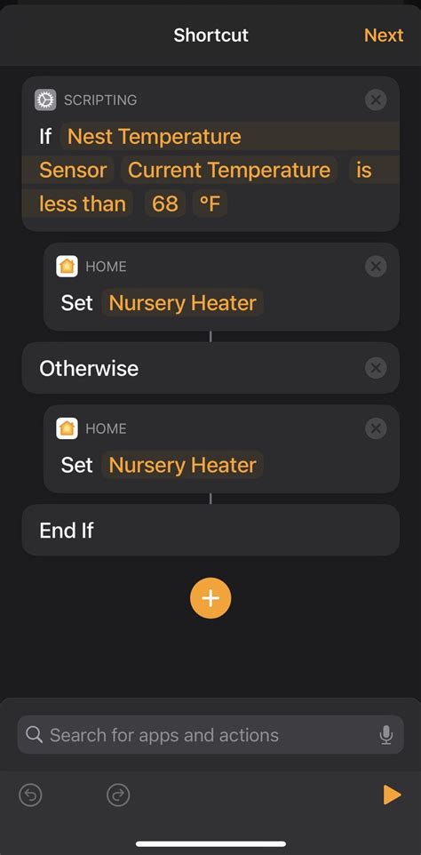can shortcuts replace homekit script to control devices total newbie