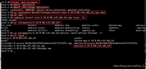 linux引导过程及引导修复（误删 boot 的文件修复方法） 不小心将linux rebot删除了 csdn博客