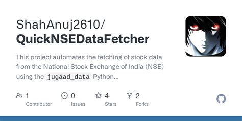 GitHub ShahAnuj QuickNSEDataFetcher This Project Automates The Fetching Of Stock Data