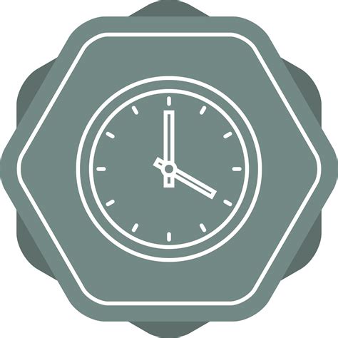 Beautiful Clock Vector Line Icon 17471205 Vector Art At Vecteezy