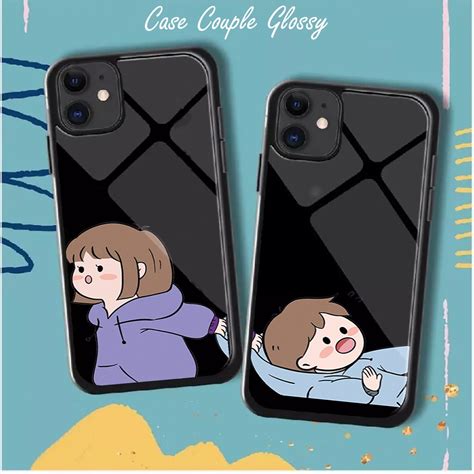 Jual Hard Case D Glossy Couple For All Type Hp Shopee Indonesia