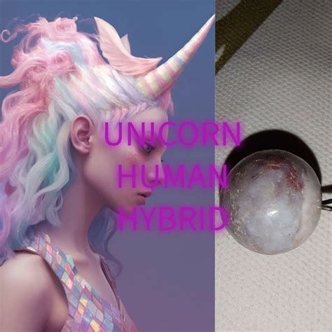 Unicorn Human Hybrid Spirit Companion With Direct Binding Astral