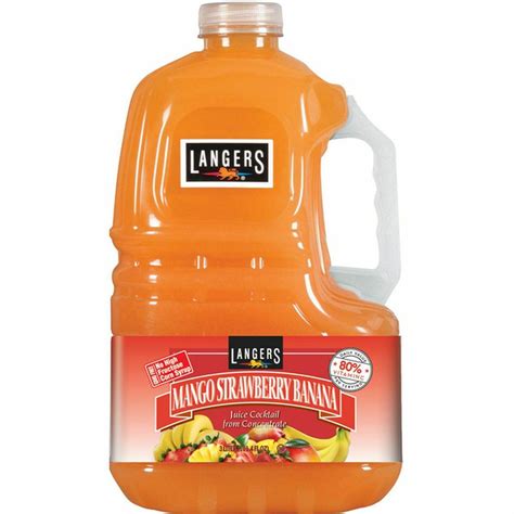 Langers Mango Strawberry Banana Cocktail Juice 3 L Delivery Or Pickup
