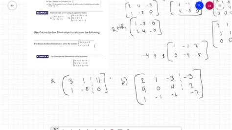 Matrix Rref Examples Part 3 Youtube