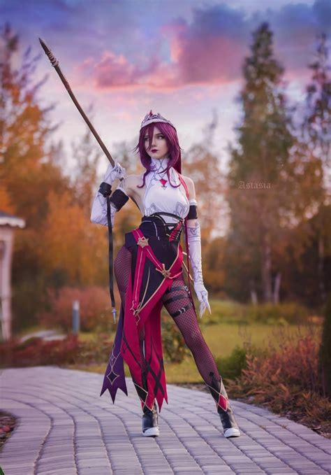 Rosaria From Genshin Impact By Me Rcosplay