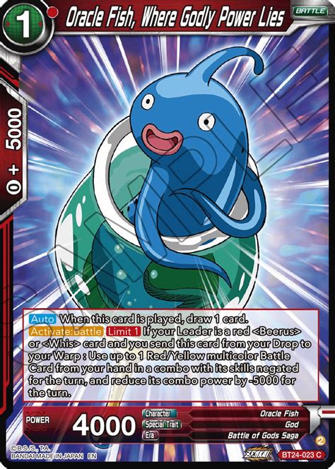 Offering To Whis Created By Blackvegeta Dbs Deckplanet