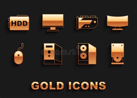 Set Ssd Card And Hard Disk Drive Hdd On Seamless Pattern Vector Stock