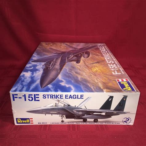 Revell F 15e Strike Eagle Usa Fighter Plane Plastic Model Kit Scale 1