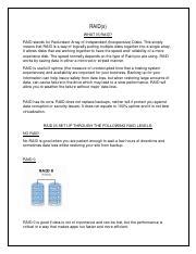 Understanding RAID Levels Performance Vs Data Redundancy Course Hero