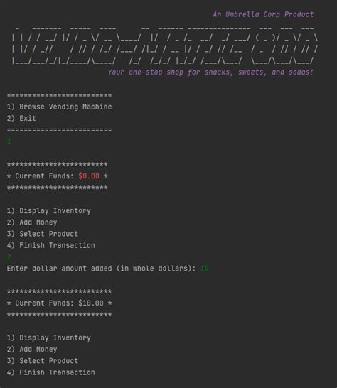 github kschuljak vendingmachine java console app