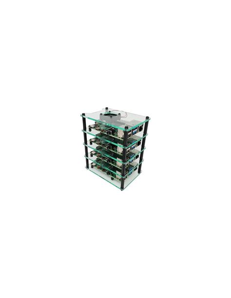 cluster case for raspberry pi with fans