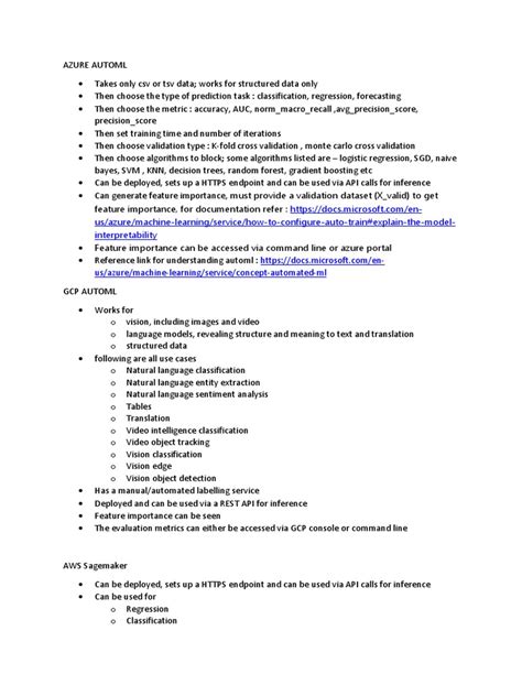 Automl Tools Pdf Artificial Neural Network Statistical Classification
