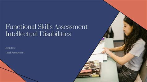 Functional Skills Assessment Intellectual Disabilities Ppt Structure Acp Ppt Powerpoint