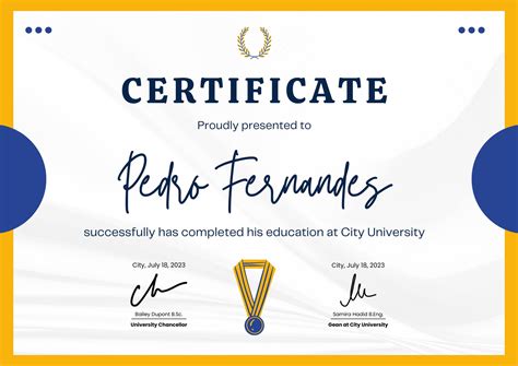 Hnd Certificate Template