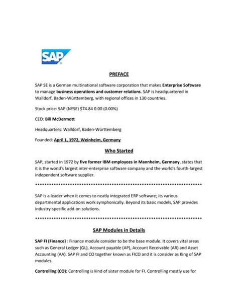sap erp introduction pptx