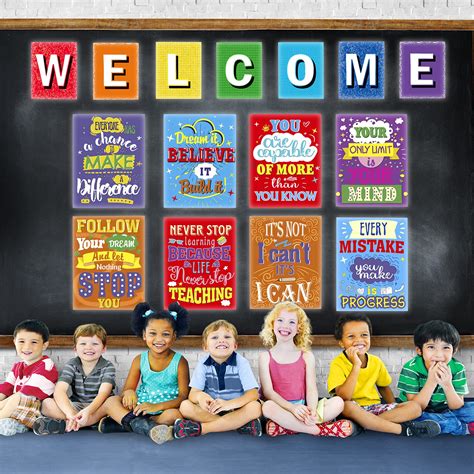 Buy 15 Pieces Inspirational Bulletin Board Decorations Motivational For