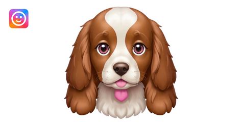 Cachorro Cocker Spaniel Branco Com Marrom Olhos Castanhos E Focinho