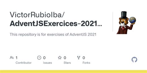 GitHub VictorRubioIba AdventJSExercices This Repository Is For Exercises Of