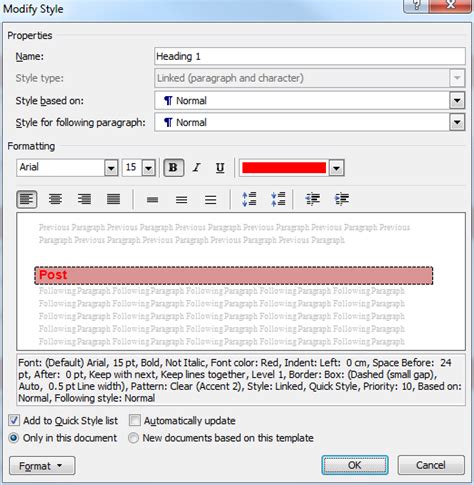 How To Use Styles In Microsoft Word To Save A Lot Of Work