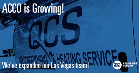 Acco Engineered Systems Announces Acquisition In Las Vegas
