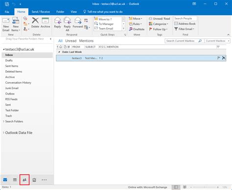 Delete A Contact In Outlook 2016 For Windows Information Services Division Ucl University