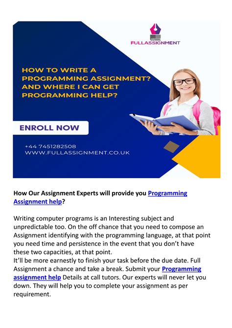 Ppt Programming Assignment Help Powerpoint Presentation Free
