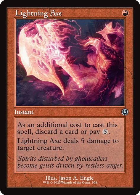 Lightning Axe Regular Carton Fino Lightning Axe Regular Carton Fino