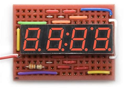 Display 7 Segmenti 4 Cifre Colore Rosso