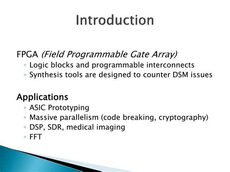 PPT Topic Review FPGA Vs ASIC PowerPoint Presentation Free Download ID 4724786