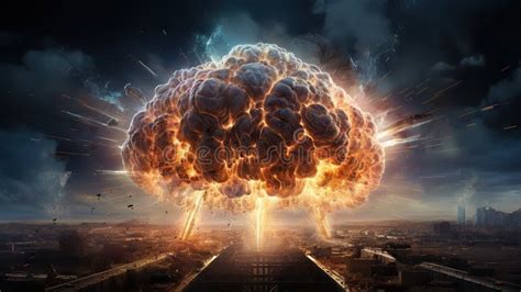Massive Nuclear Explosion With Dust Burn And Lightning Looks Like