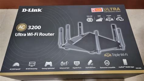 D Link Ac3200 Ultra Wi Fi Router Dir 890l Tri Band Computers And Tech Parts And Accessories