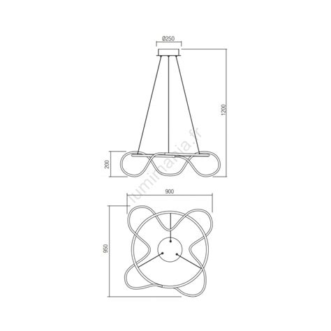 Redo 01 2112 Suspension Filaire à Intensité Variable Led Corral Led60w230v 3000k Doré Lumimani