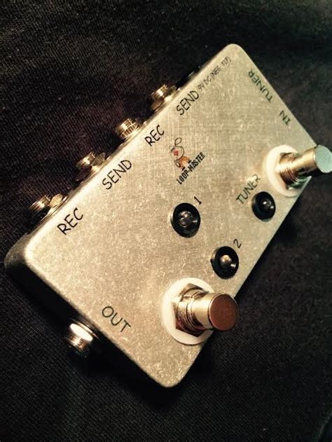Custom Loop Pedal Switchers Clean Dirty Effects Switcher W Tuner Out